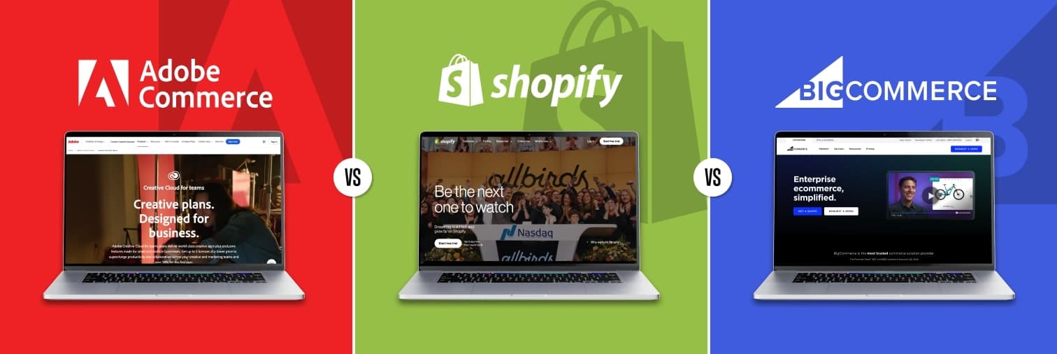Compare Top E-Commerce Platforms: Shopify, BigCommerce, Adobe | Binary Anvil